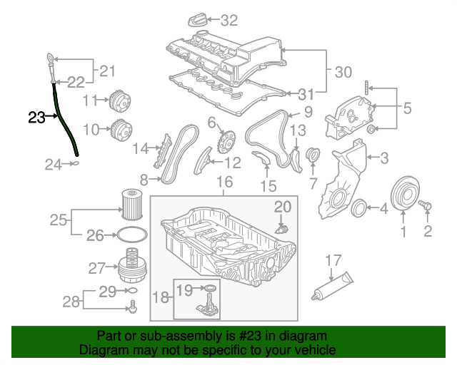 2008-2014 Porsche Cayenne Guide Tube 955-107-066-00 | OEM Parts Online
