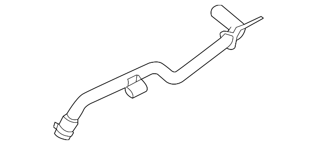 2012-2021 Nissan Tail Pipe 20050-1PE0A | TascaParts.com