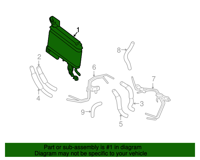 2000-2004 Toyota Avalon Trans Cooler 32910-41020 | OEM Parts Online