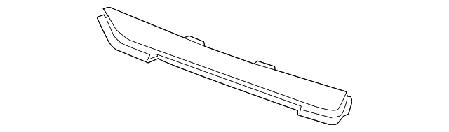 2014-2015 GMC Sierra 1500 Front Bumper Fascia Molding 22902341 ...