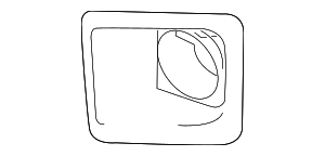 2014-2015 GM Fog Light Trim 22902334 | GMPartsDirect.com