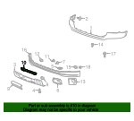 2014-2015 GM Bumper Trim 22902341 | TascaParts.com