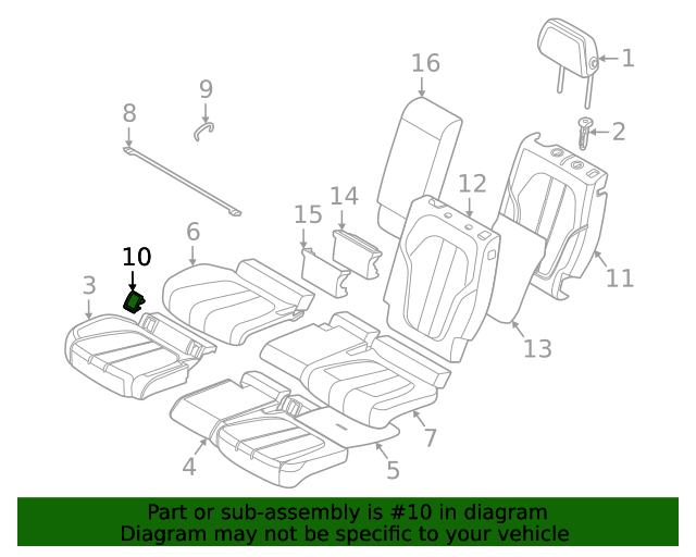 Genuine Anchor Cover for 2019-2024 BMW | OEM Part# 52-20-8-491-146 ...