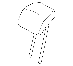 2018-2024 Ford Expedition Headrest JL1Z-78611A08-BF | Varsity Ford