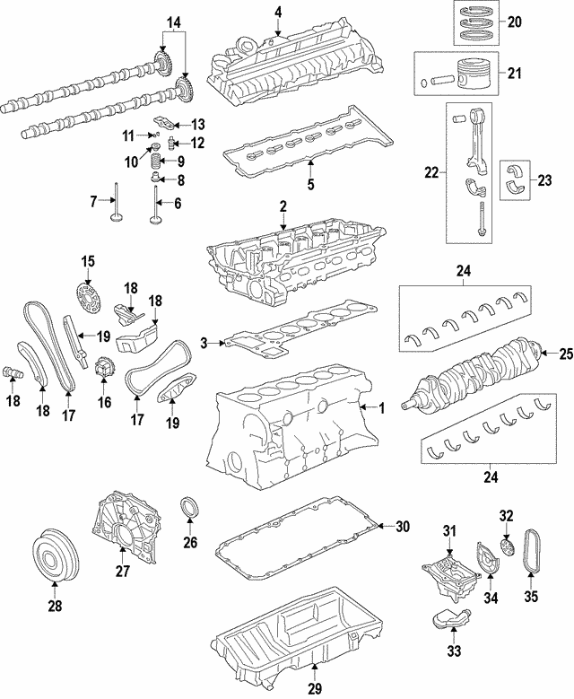 Genuine BMW 11-13-7-809-836 | Oil Pan Gasket | FREE Shipping on Most ...