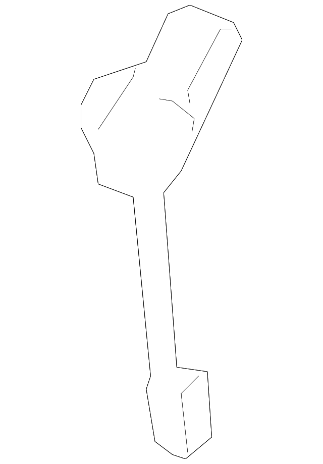 2007-2011 Toyota Camry Side Brace Support 53212-33081 | Toyota Parts Center