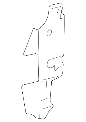 2007-2011 Toyota Camry Side Seal 53293-06040 | Toyota Parts