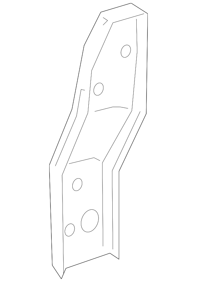 2007-2011 Toyota Camry Side Brace 51465-33050 | Toyota Parts