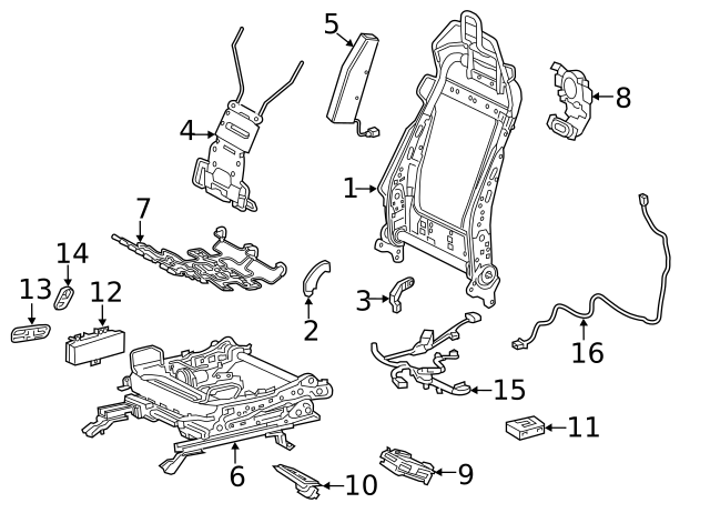 87501-53010 - Seat Heater Control Module - 2014-2021 Lexus | My L Parts