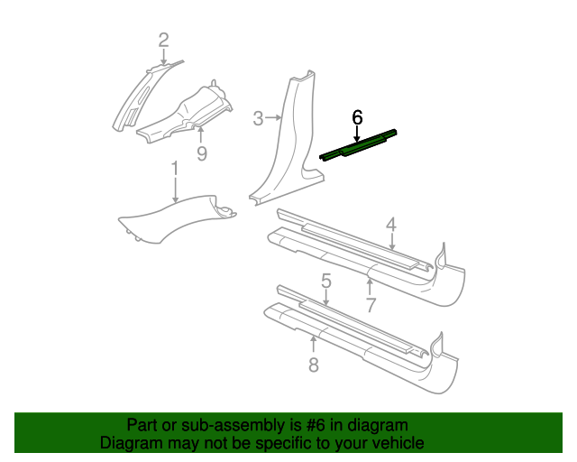 1999-2005 GM Plate 22734940 | GMPartsDirect.com
