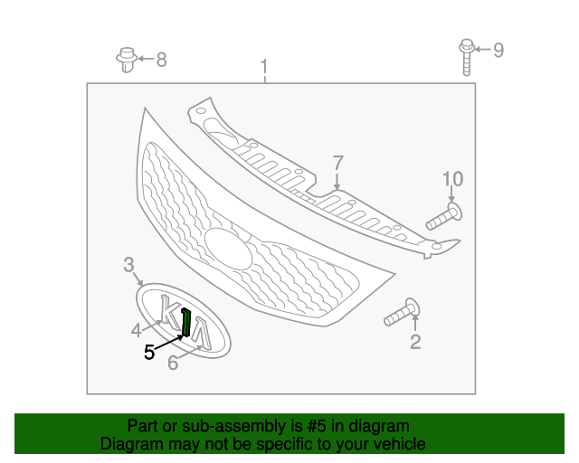 86355-2P000 - Letter 2011-2013 Kia Sorento | Kia.Parts Store