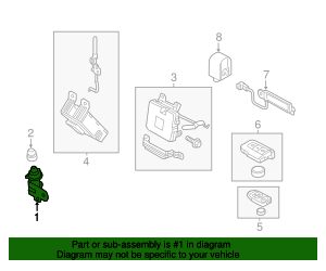 2012-2017 Hyundai Veloster Hood Contact Switch 93880-2V000 ...