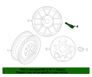 2012-2021 Nissan Valve Stem 40311-1PA1A | Ziegler Nissan of Orland Park