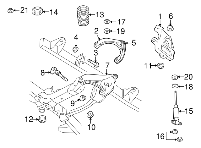 2006-2014 Mopar Bolt 6509763AA | TascaParts.com