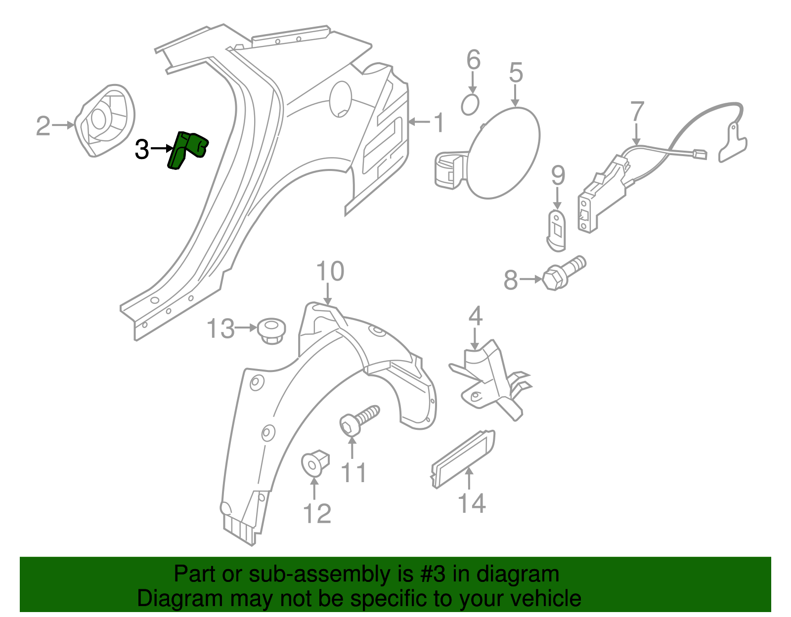 71551-2T000 - Retainer Plate 2012-2015 Kia Optima | Kia.Parts Store