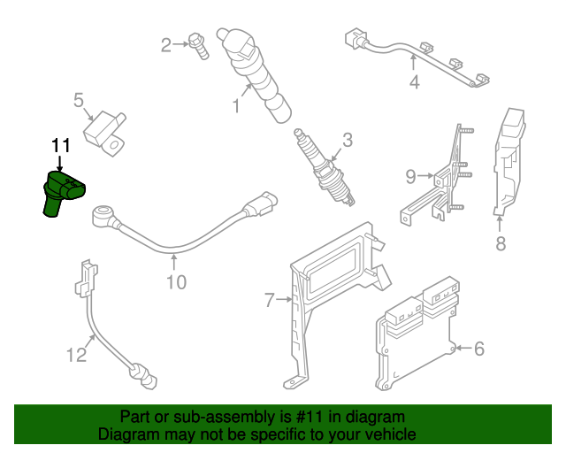 39318-3L000 - Camshaft Sensor 2017-2023 Kia | Kia.Parts Store