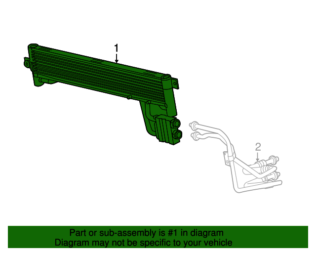 2015-2017 Chrysler 200 Cooler 68183728AB | TascaParts.com