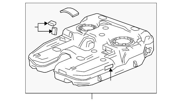2020-2021 GM Fuel Tank 84865847 | TascaParts.com