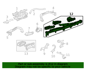 2021-2022 Cadillac Black Passenger Side Instrument Panel Center and ...