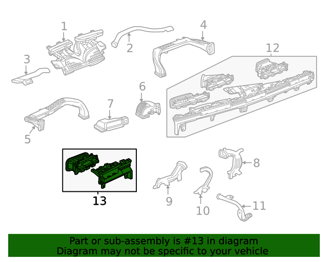 2021-2022 Cadillac F Outlet 84972368 | GMPartsDirect.com