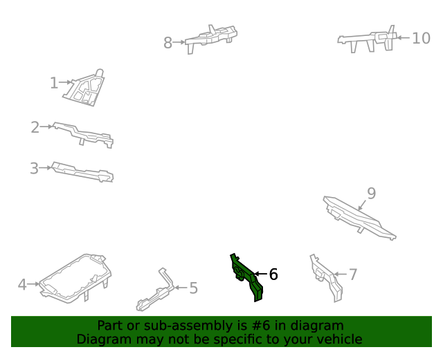 2019-2022 Volvo XC40 Seal 31462368 | OEM Parts Online