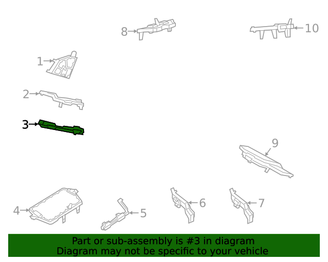 2019-2022 Volvo XC40 Seal 32149355 | OEM Parts Online