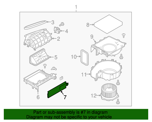 2014-2020 Infiniti Filter Cover 27276-4GF0A | OEM Parts Online