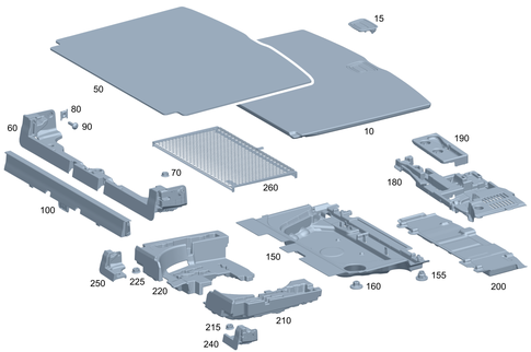 Load Compartment Floor for 2023 Mercedes-Benz GLA 250 | Mercedes-Benz ...