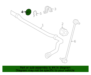 2019-2023 Toyota Stabilizer Bar Protector 48826-0R010 | Toyota Parts Center