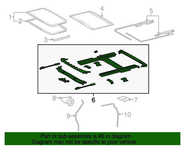 2010-2022 Toyota Housing Assembly 63203-0C030 | Toyota Parts Center