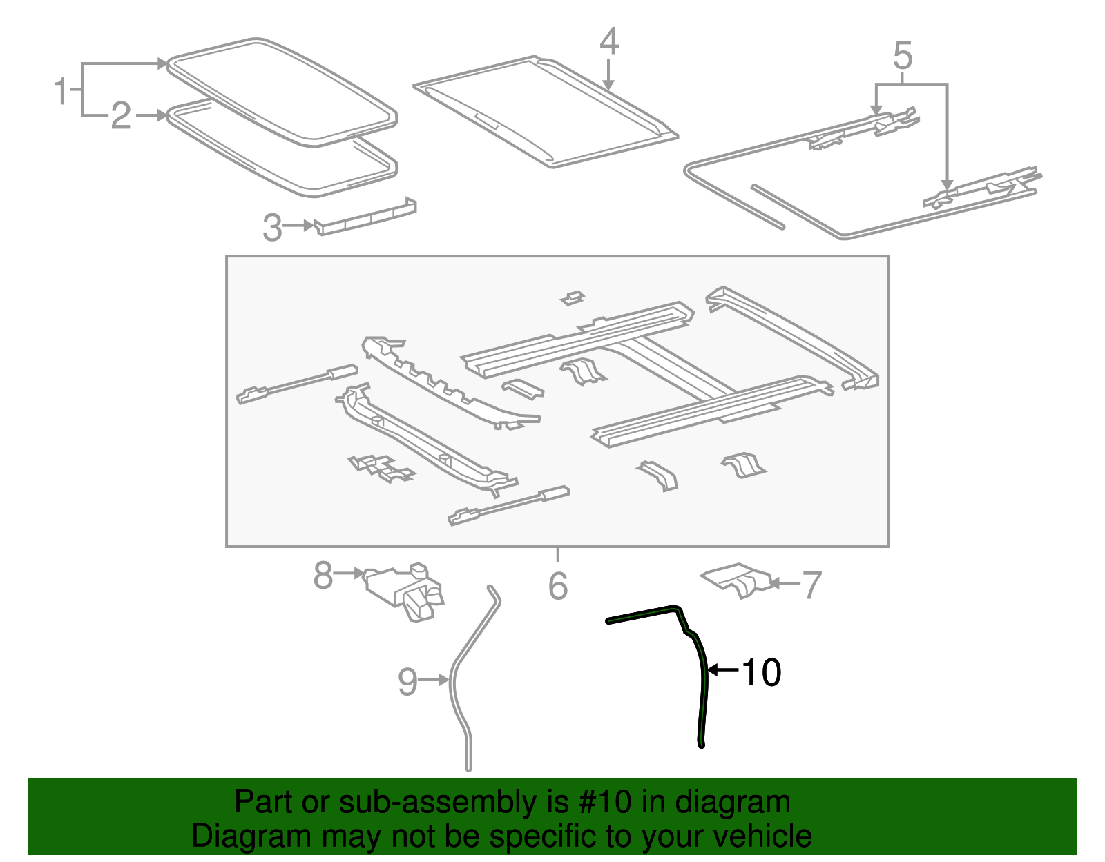 2007-2021 Toyota Tundra Drain Hose 63247-0C011 | OEM Parts Online