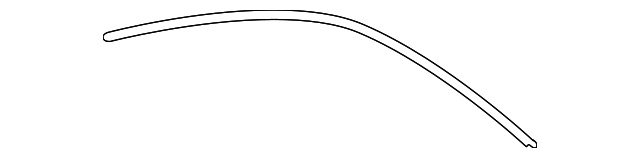 82850-2C000 - Frame Molding - 2003-2008 Hyundai Tiburon | World OEM ...