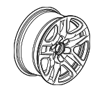 2019-2022 Chevrolet Wheel, Alloy 23376217 | GM Parts Center