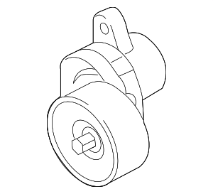 2007-2014 Nissan Accessory Drive Belt Tensioner Assembly 11955-JA10D ...