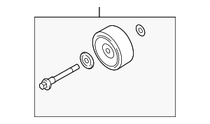 11925-JA11A | Nissan Pulley Assy-Idler Compressor - Genuine OEM ...