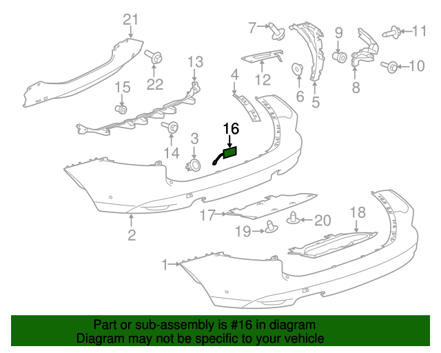 Genuine OEM Tow Eye Cap Part# T4A39648 Fits 2017-2020 Jaguar F-Pace: Up ...