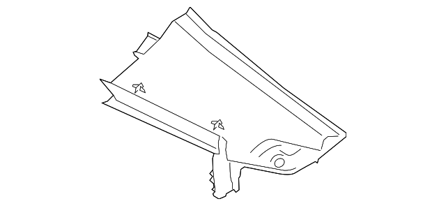 64119297729 - 2012-2020 BMW Cover Extension (64-11-9-297-729) | BMW of ...