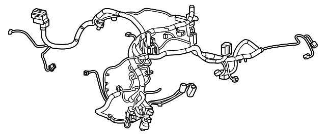 2020-2021 GMC Sierra 1500 Engine Wiring Harness 84701377 | QuirkParts