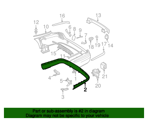 211-885-16-25 - Lower Extension 2004-2006 Mercedes-Benz | Mercedes-Benz ...