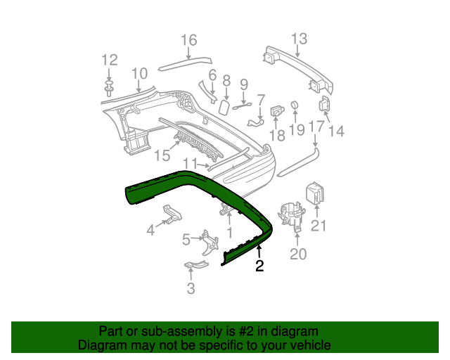 211-885-23-25 - Lower Extension 2007-2009 Mercedes-Benz | Mercedes-Benz ...