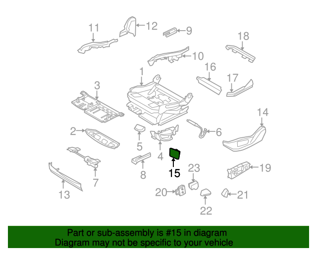 Genuine BMW 52-10-7-170-727 | Outer Finish Panel Cover | FREE Shipping ...