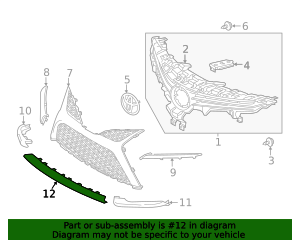 53122-06130 - Lower Molding 2021 Toyota Camry | Longo Toyota Parts