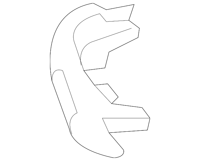 53123-06190 - Lower Molding - 2021-2024 Toyota Camry | OEM Genuine ...