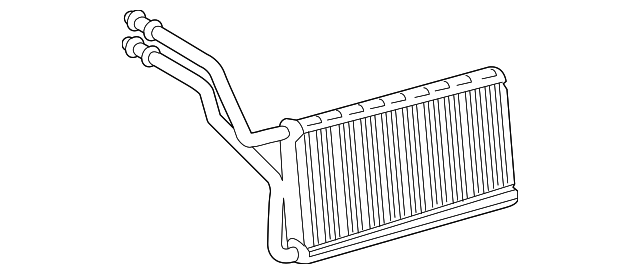 2018-2024 Toyota Heater Core 87107-06100 | OEM Parts Online