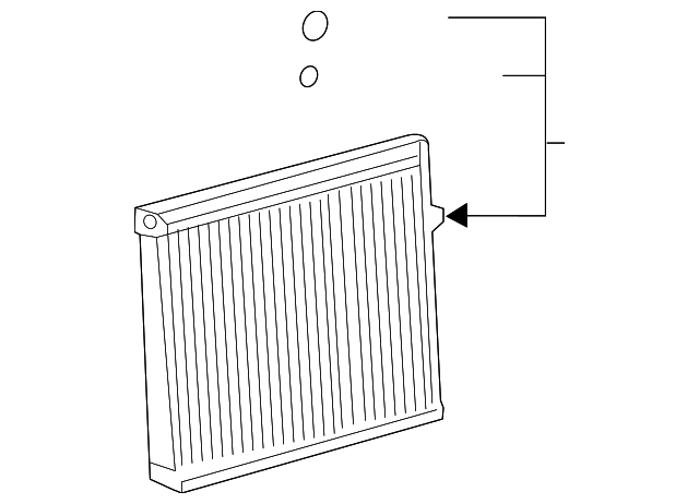 2019-2022 Toyota RAV4 Evaporator Core 88501-33370 | Toyota Parts Center