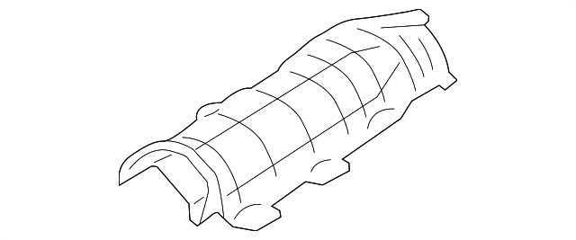 74758-1KA0A - Exhaust Heat Shield - 2011-2017 Nissan Juke | Conicelli ...