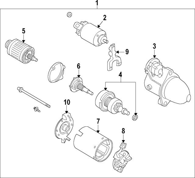 2014-2017 Kia Brush Holder 36170-2B110 | GetOEMParts.com