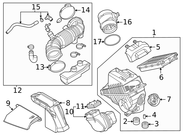 28240-P2300 - Elbow 2022-2023 Kia Carnival | Kia.Parts Store