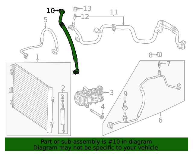 177-830-55-01 - Liquid Line 2019-2023 Mercedes-Benz | Mercedes-Benz USA ...
