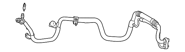 177-830-51-01 - Suction & Discharge Hose Assembly 2019-2023 Mercedes ...